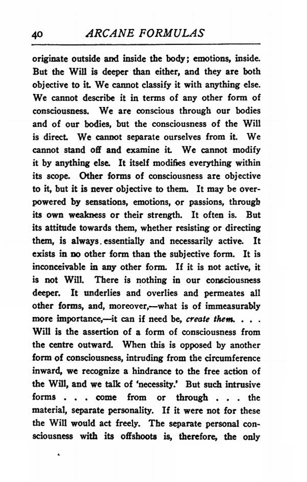 Arcane Formulas or Mental Alchemy by William Walker Atkinson - Read the ...