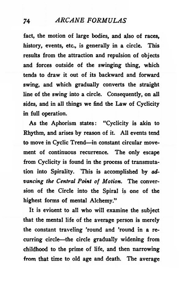 Arcane Formulas or Mental Alchemy by William Walker Atkinson - Read the ...